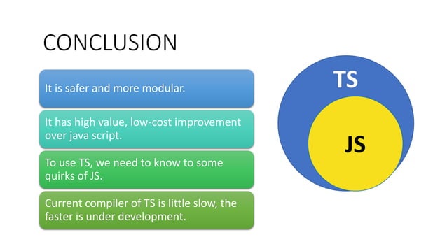 Typescript overview | PPTX | Web Development | Internet