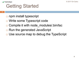 Typescript tips & tricks | PPTX