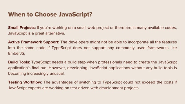 TypeScript VS JavaScript.pptx | Web Development | Internet