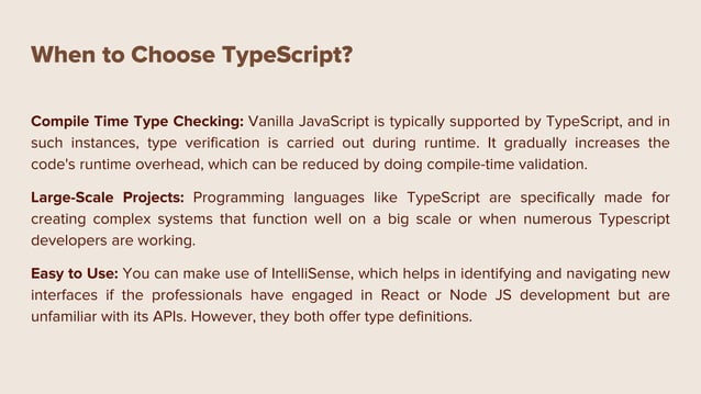 TypeScript VS JavaScript.pptx | Web Development | Internet