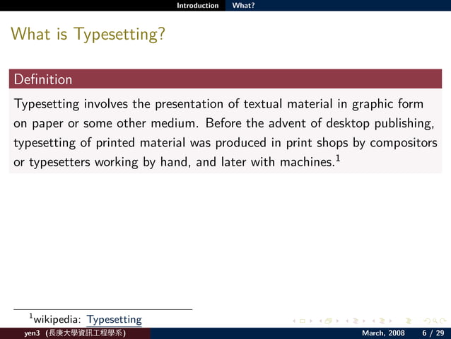 淺談排版系統 Typesetting System | PDF