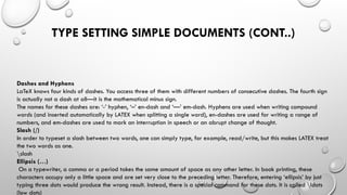 Type setting Simple documents - LaTeX.pptx