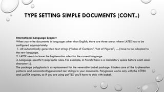 Type setting Simple documents - LaTeX.pptx