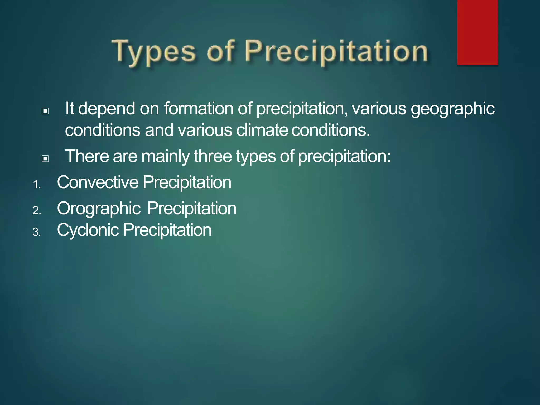 Types & forms of precipitation.pptx