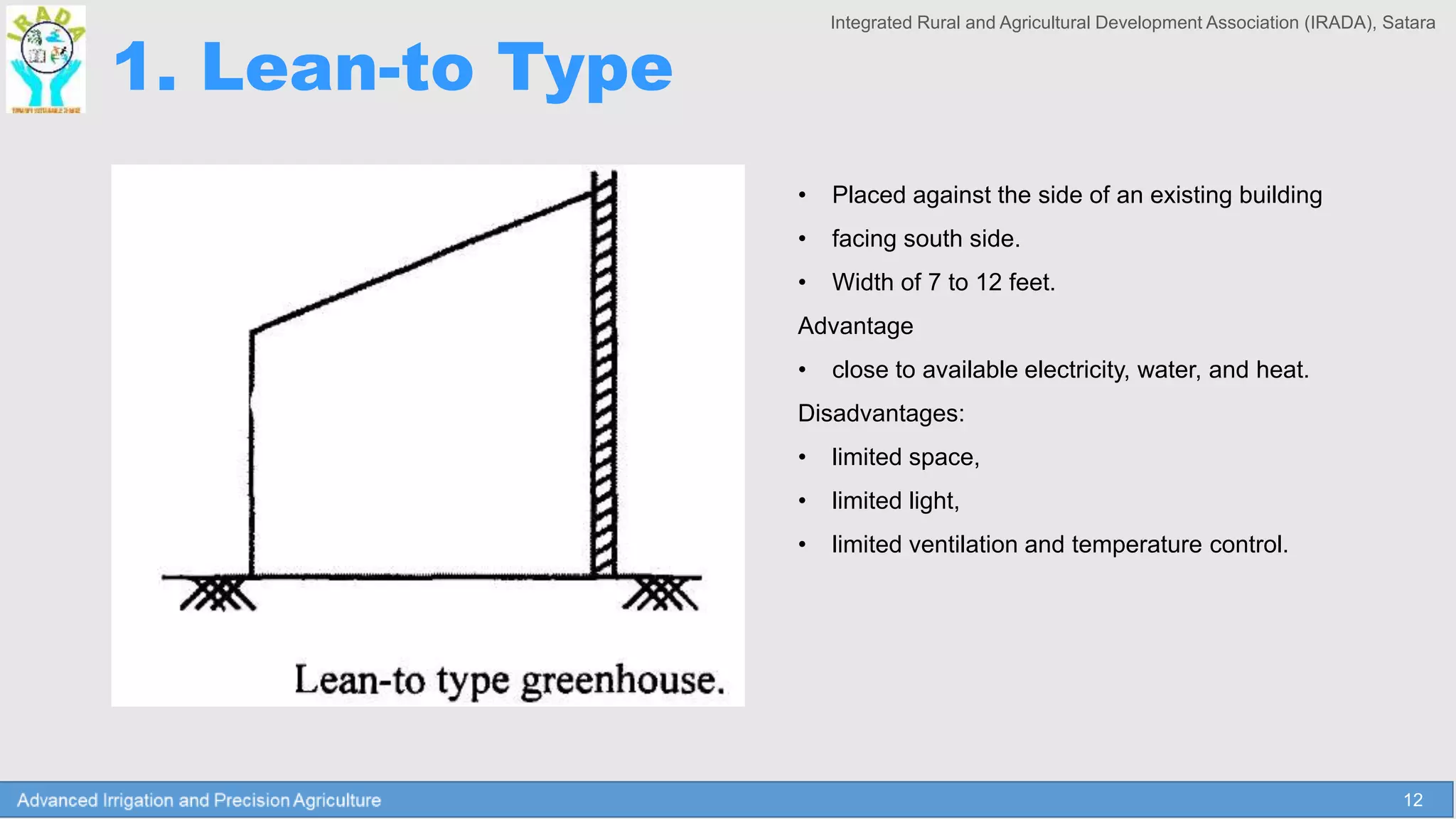 Types greenhouse and its Components | PPTX