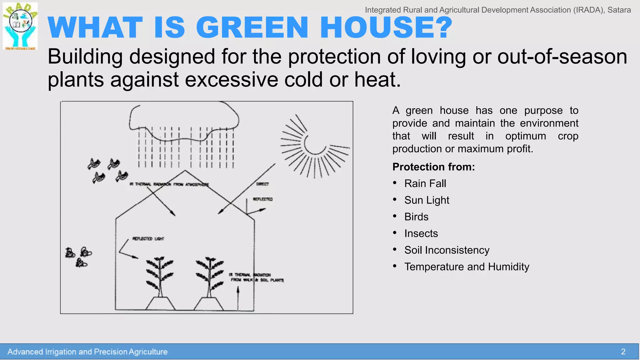 Types greenhouse and its Components | PPTX