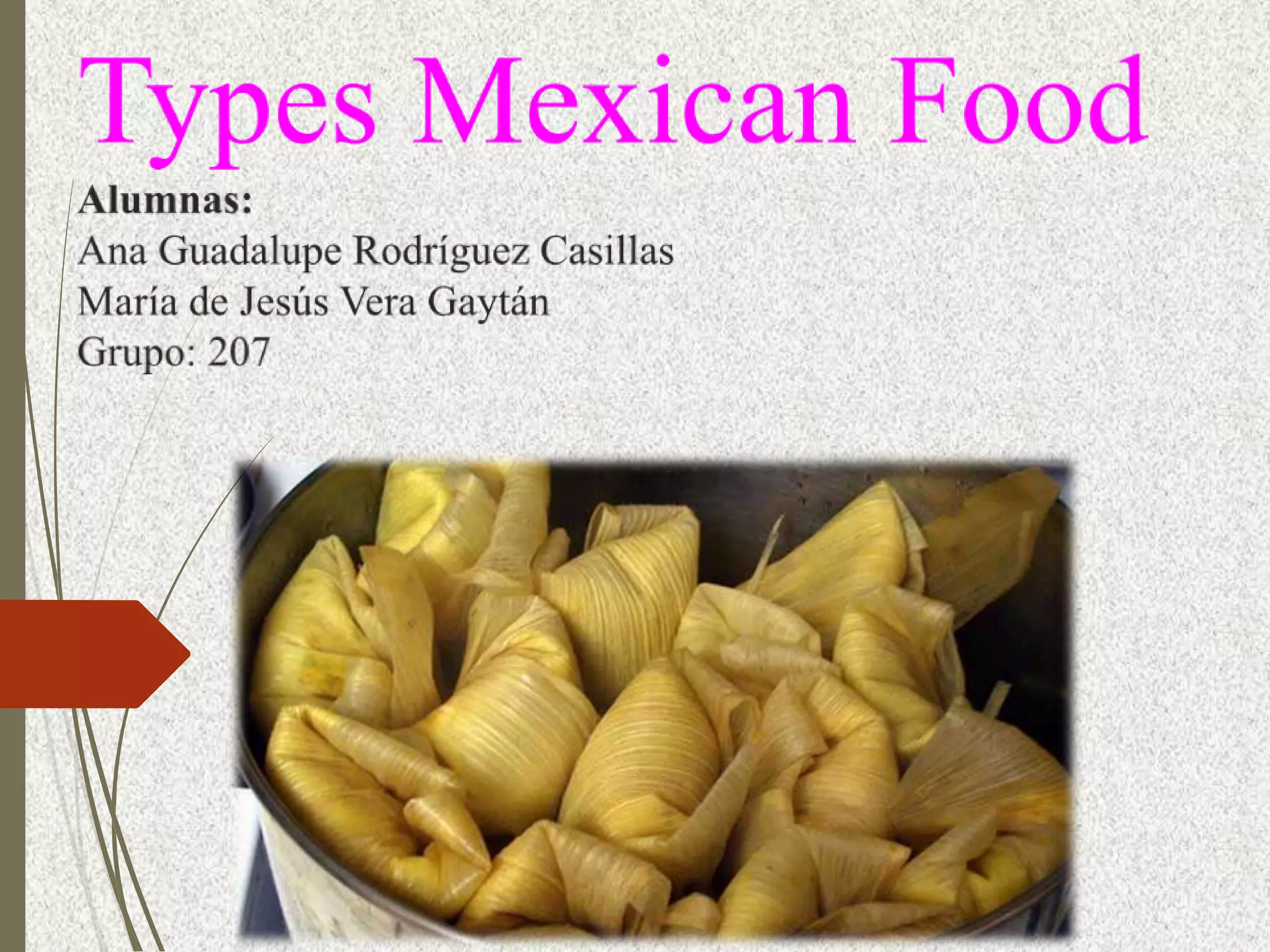 Types mexican food | PPT