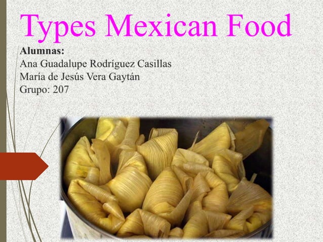 Types mexican food | PPT