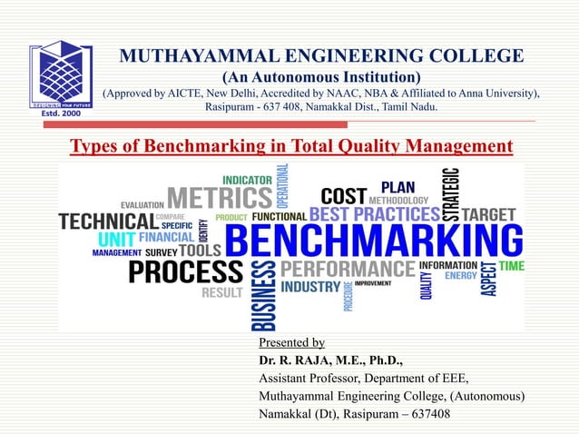 Types of Benchmarking in Total Quality Management | PDF