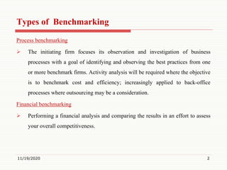 Types of Benchmarking in Total Quality Management | PDF