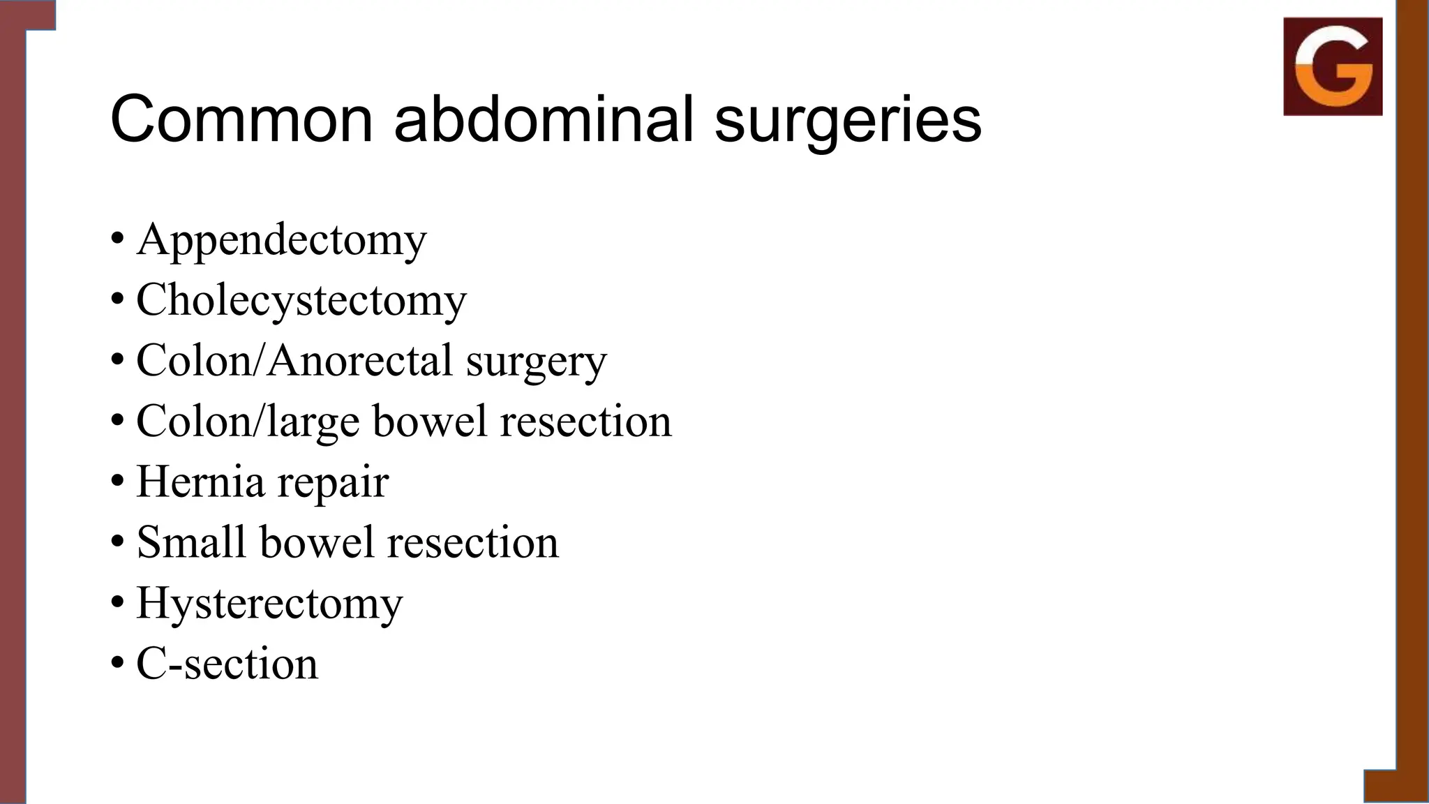 Types of abdominal surgeries and types of abdominal incisions.pptx