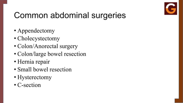 Types of abdominal surgeries and types of abdominal incisions.pptx