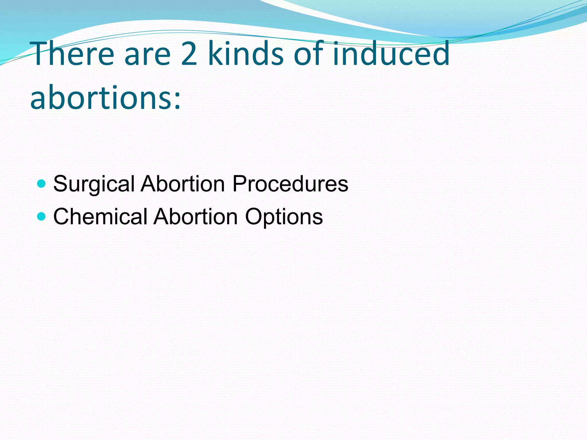 Types of abortions | PPTX