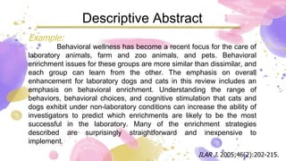 TYPES OF ABSTRACT.pptx | Heart and Cardiovascular Diseases | Diseases ...