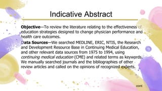 TYPES OF ABSTRACT.pptx | Heart and Cardiovascular Diseases | Diseases ...