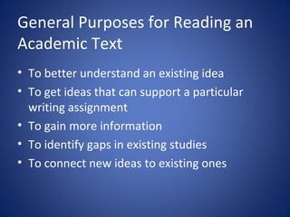 Types of academic writing | PPT