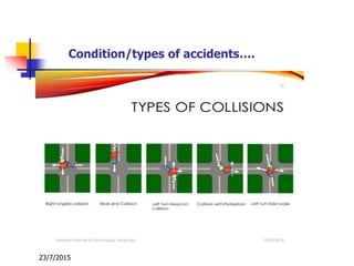 Types of accidents in urban and national highways | PPT
