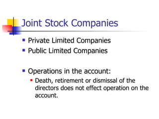 Types of accounts | PPT