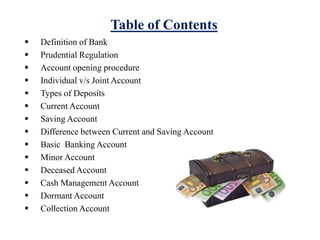 Types of Accounts | PPT