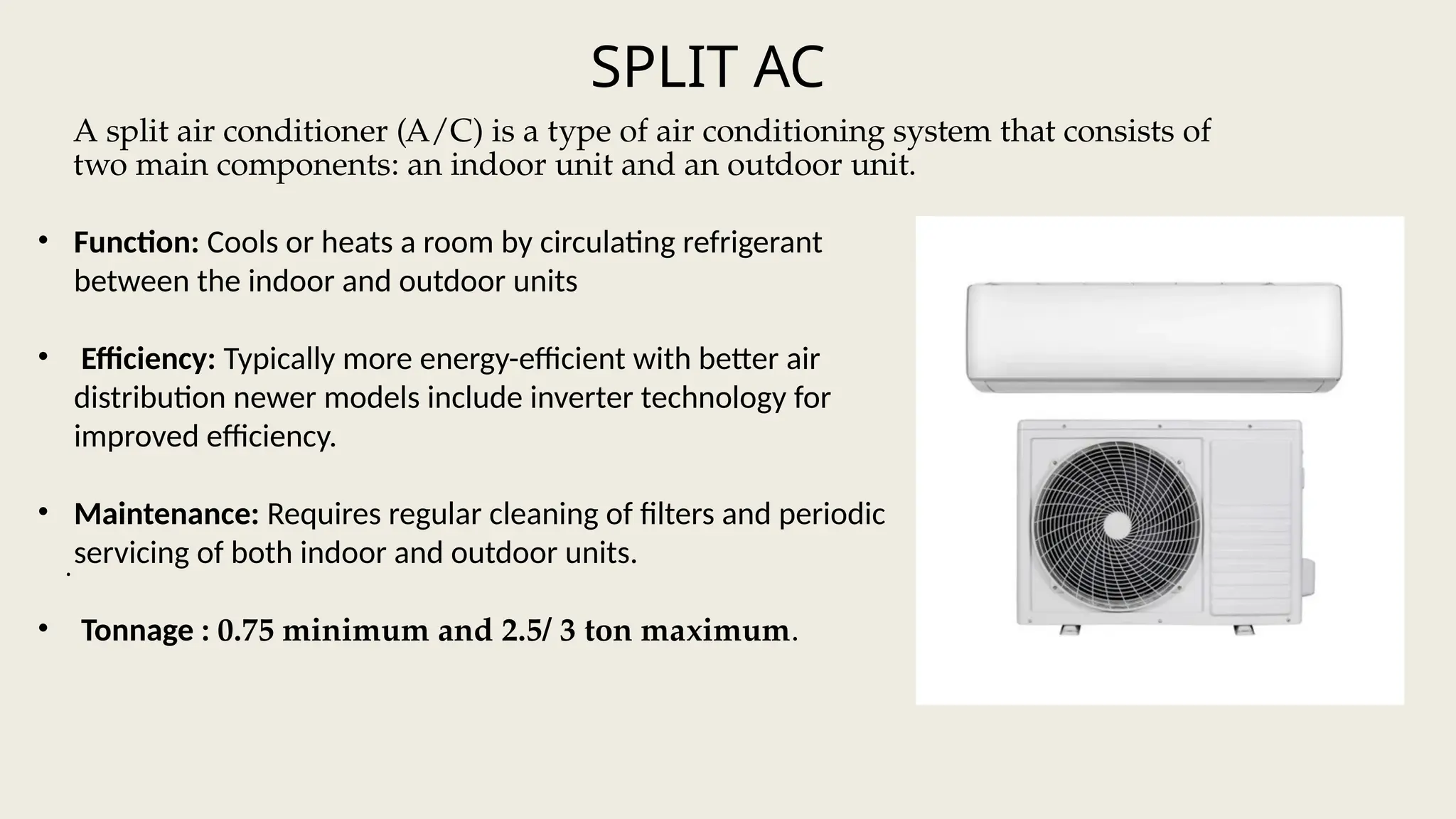 types of ac system and its different types | PPTX