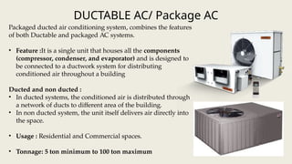 types of ac system and its different types | PPTX