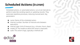 Types of Actions in Odoo 18 - Odoo Slides | PPTX