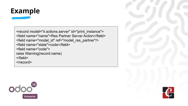 Types of Actions in Odoo 18 - Odoo Slides | PPTX