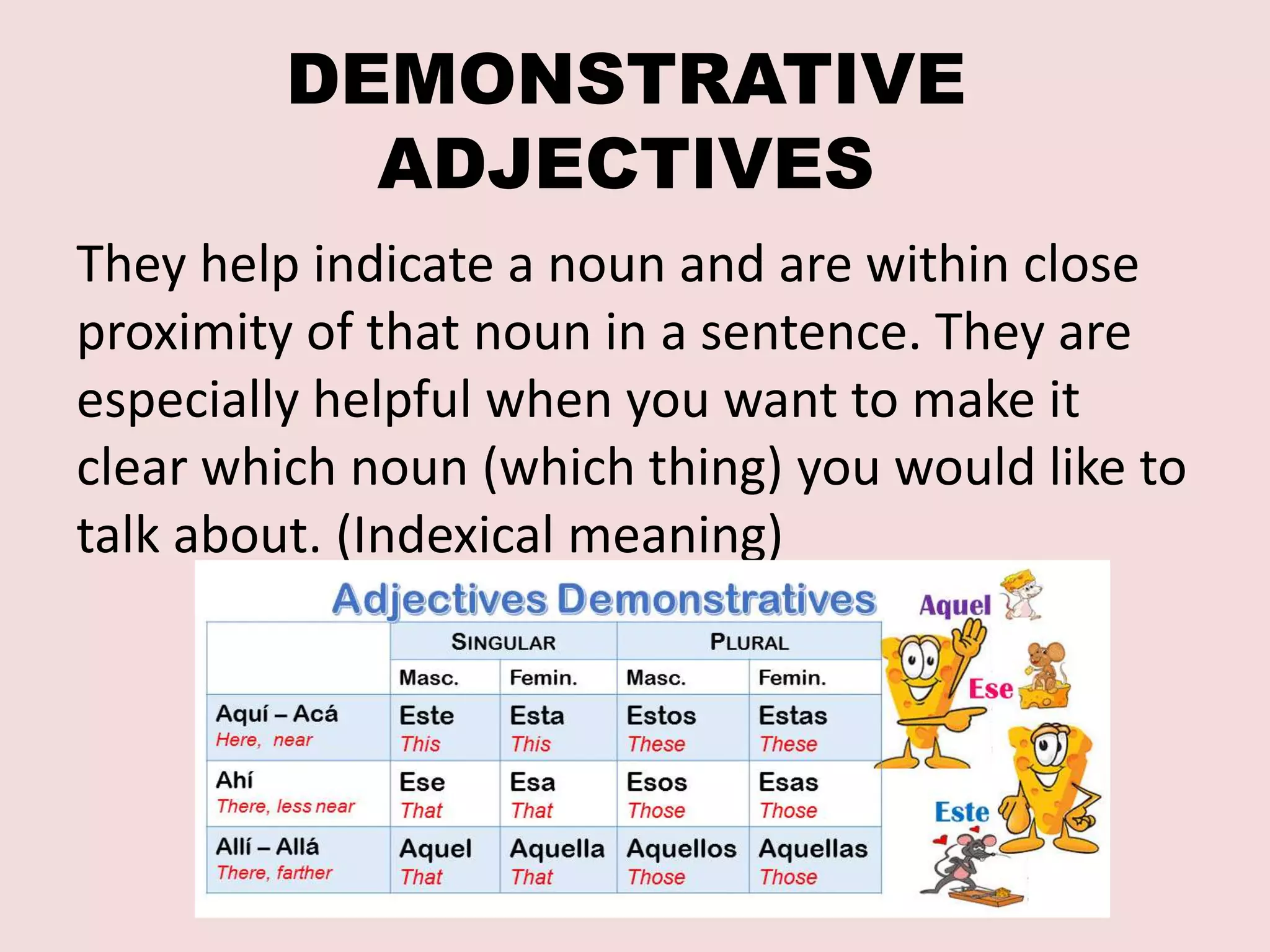 Types of adjectives | PPTX | National & Civic Holidays | Holidays