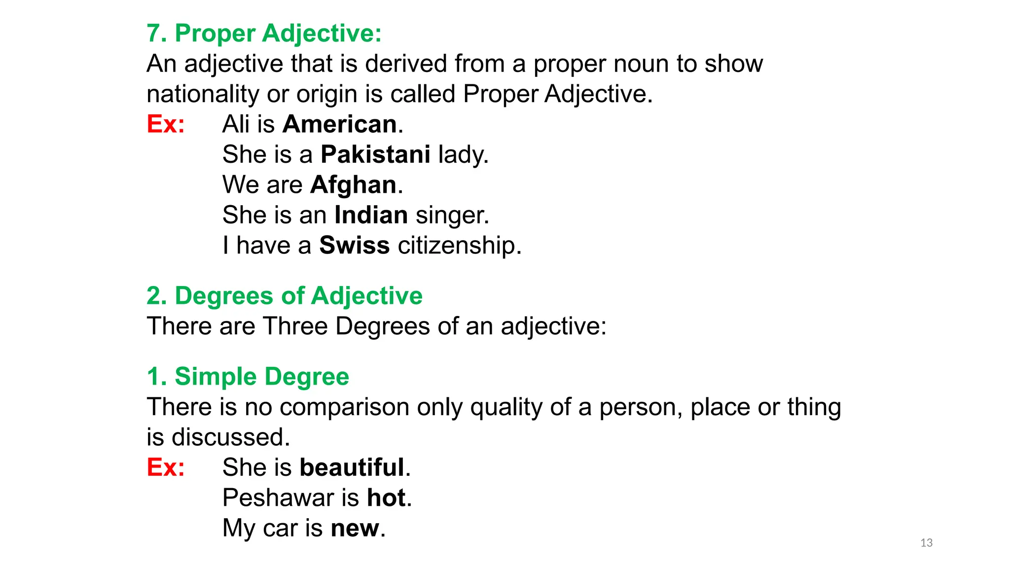 TYPES OF ADJECTIVES.pptx this very important | PPTX