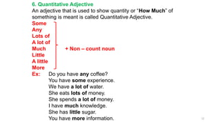 TYPES OF ADJECTIVES.pptx this very important | PPTX