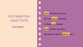 Types of Adjectives English Presentation.pptx
