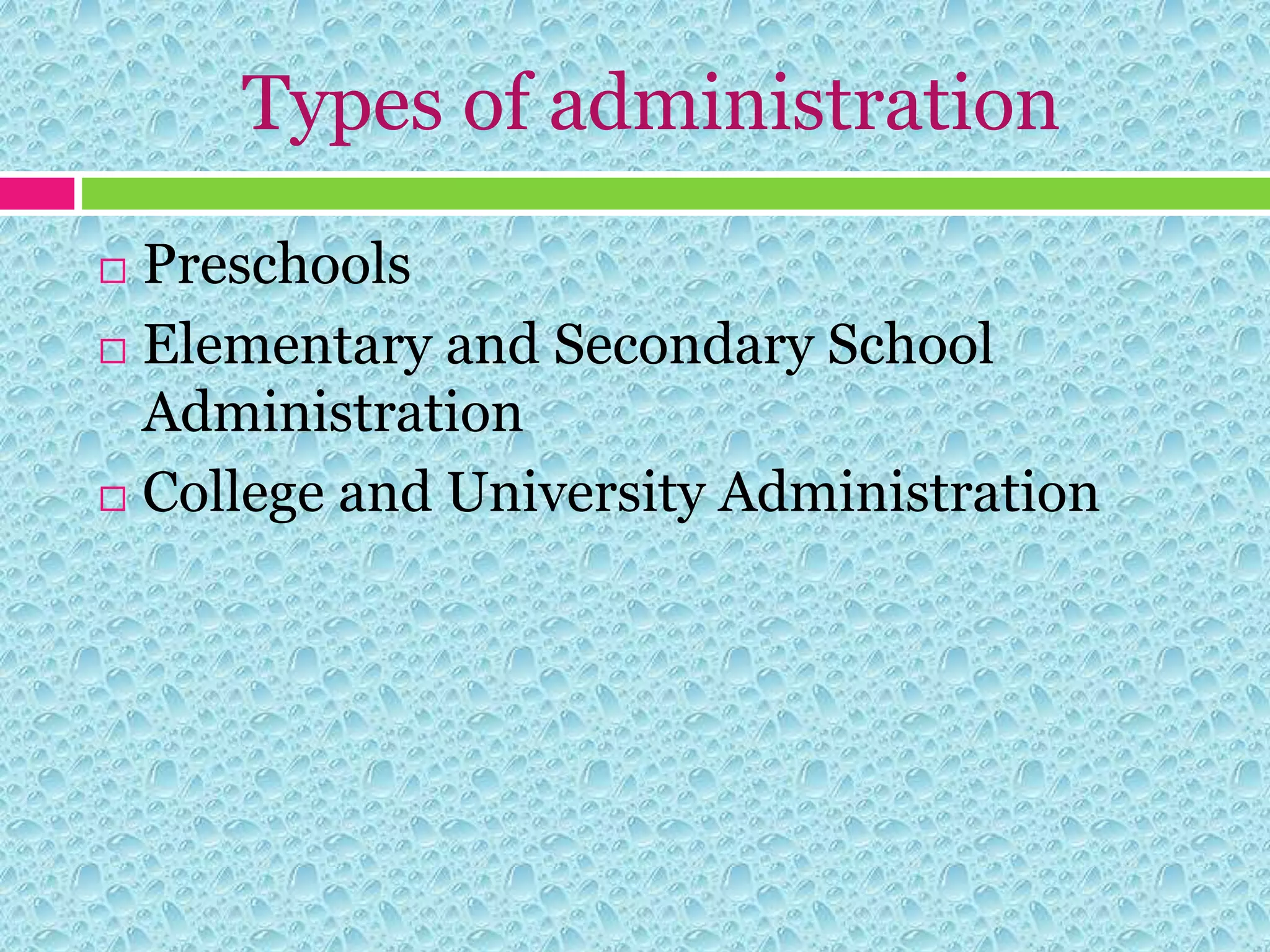 Types of administration | PPTX