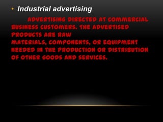 Types of advertisement | PPTX