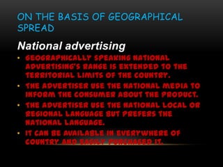 Types of advertisement | PPT