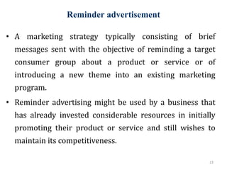 Types of advertisement | PPTX