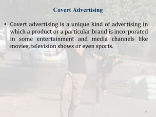 Types of advertisement | PPTX