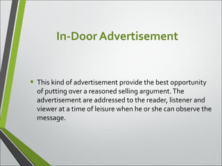 Types of advertisement | PPT