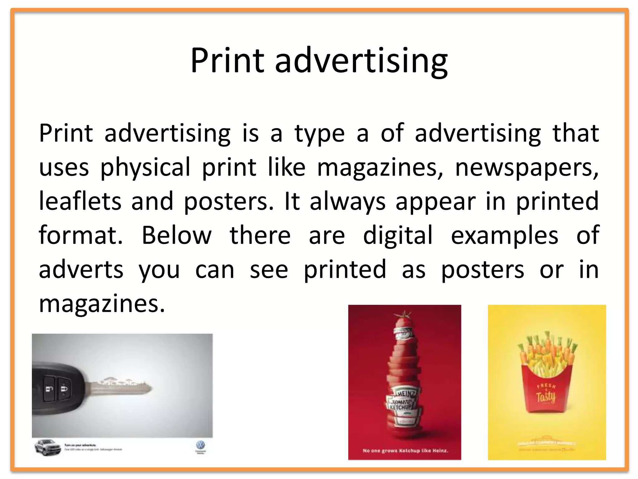 Types of advertising | PPTX