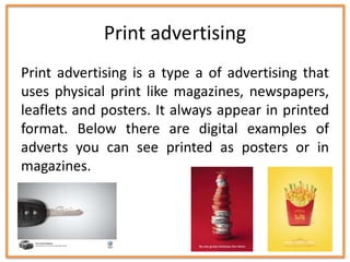 Types of advertising | PPTX