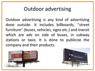 Types of advertising | PPT