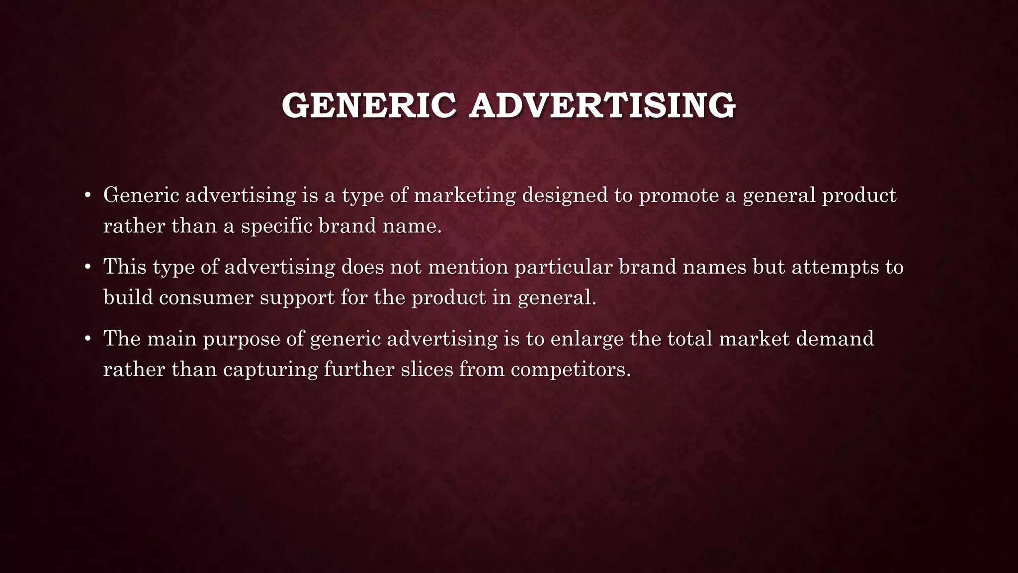 Types of advertising | PPTX