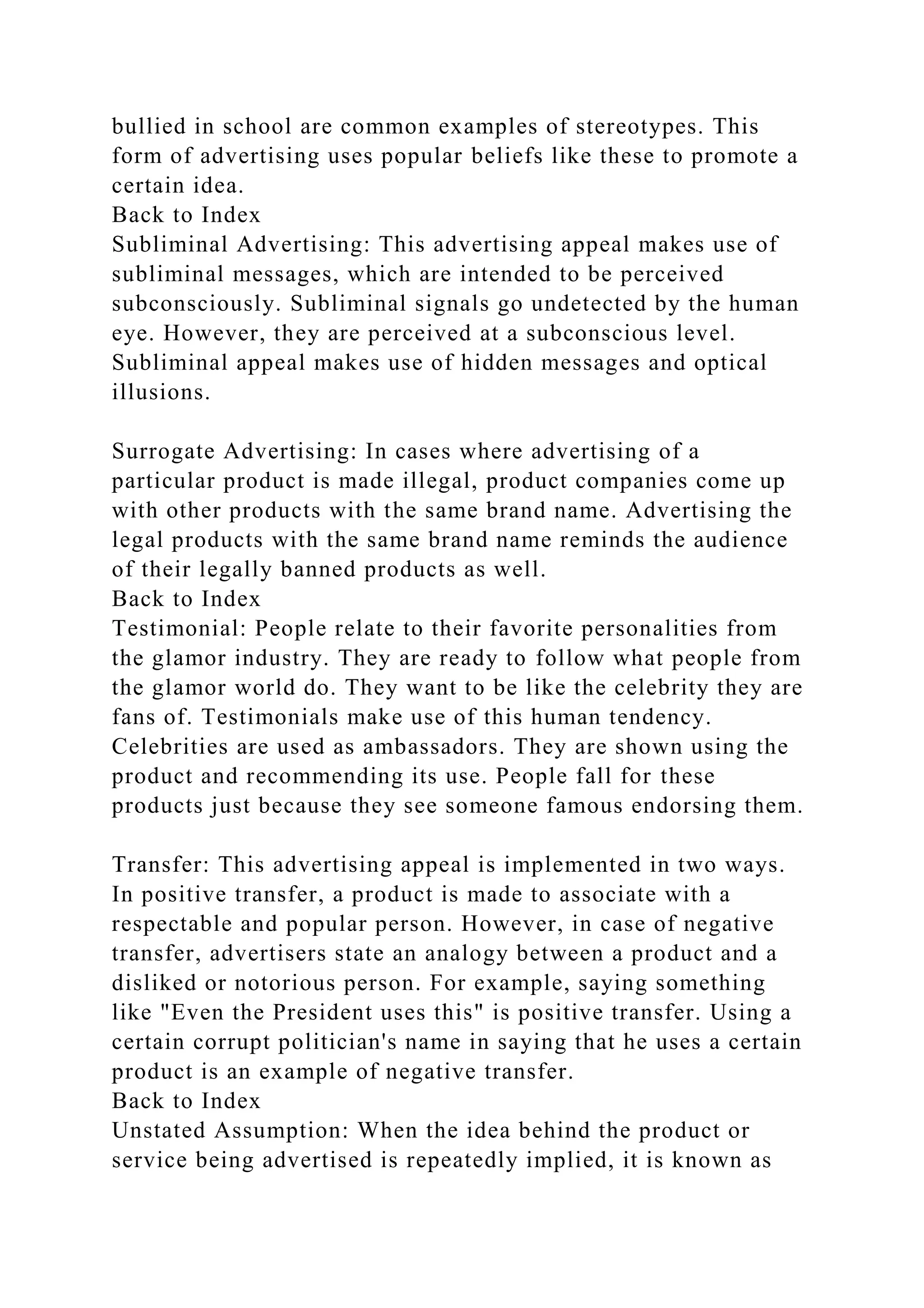 Types of Advertising AppealsWhat are advertising appeals and how.docx