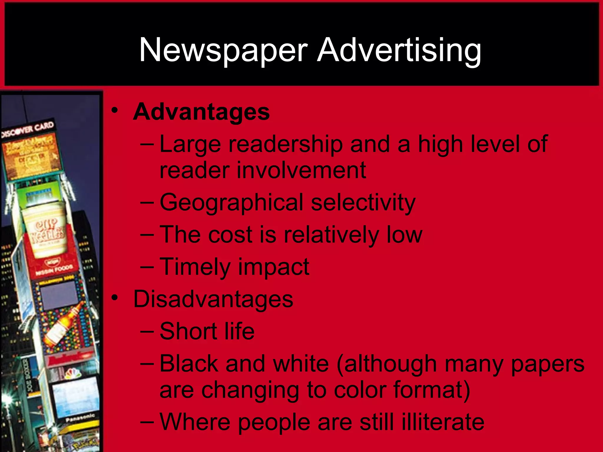 Types of advertising media | PPT