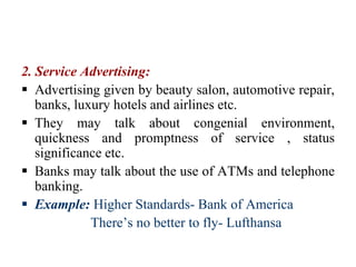types of advtsg.ppt | Advertising Industry | Industries