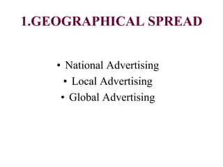 types of advtsg.ppt | Advertising Industry | Industries