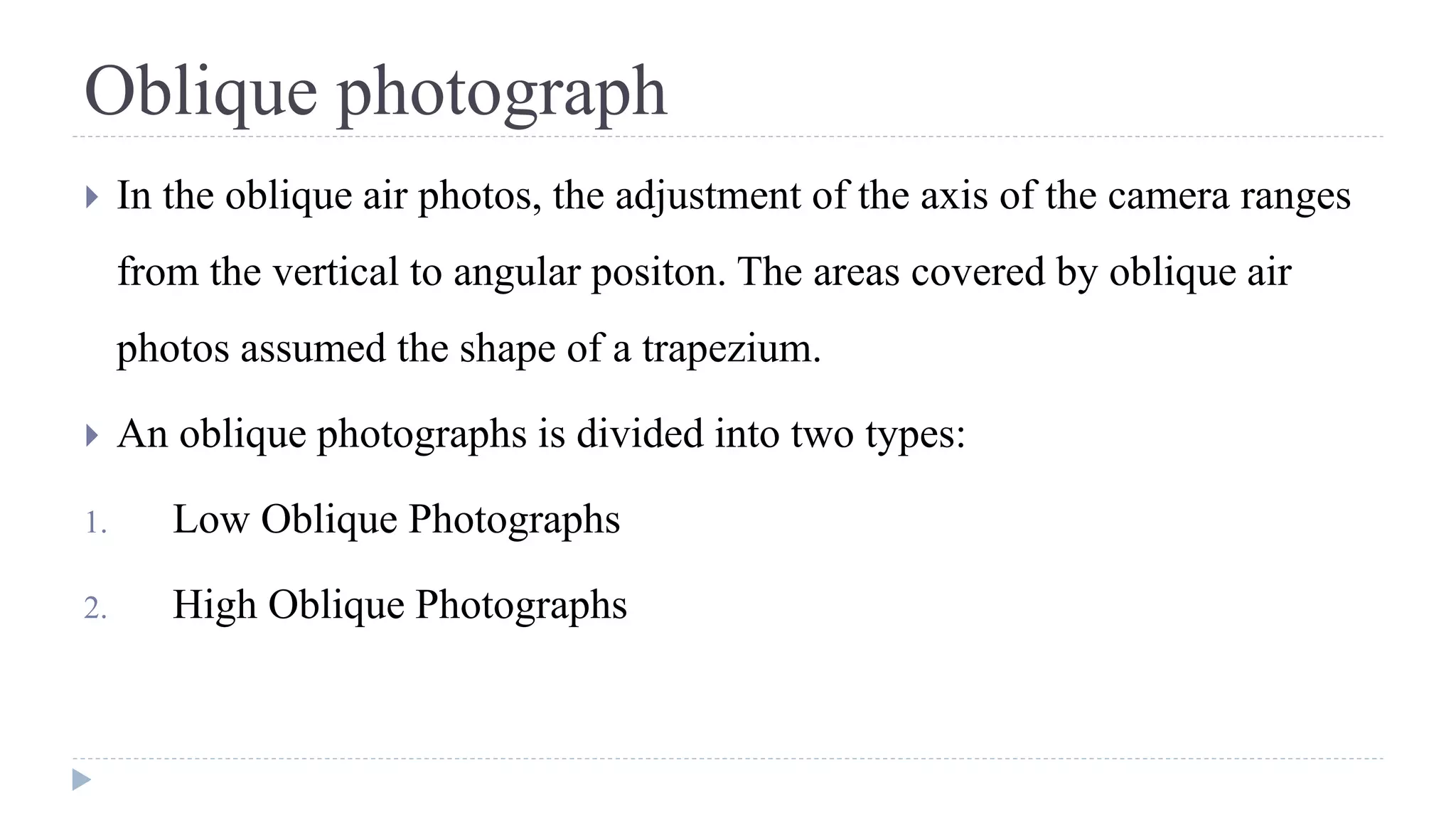 Types of aerial photographs | PPTX