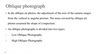 Types of aerial photographs | PPTX