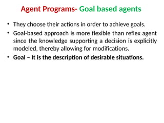Introduction to the TYPES OF AGENTS _ AIML | PPTX