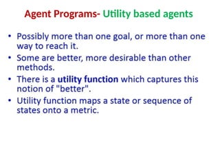 Introduction to the TYPES OF AGENTS _ AIML | PPTX