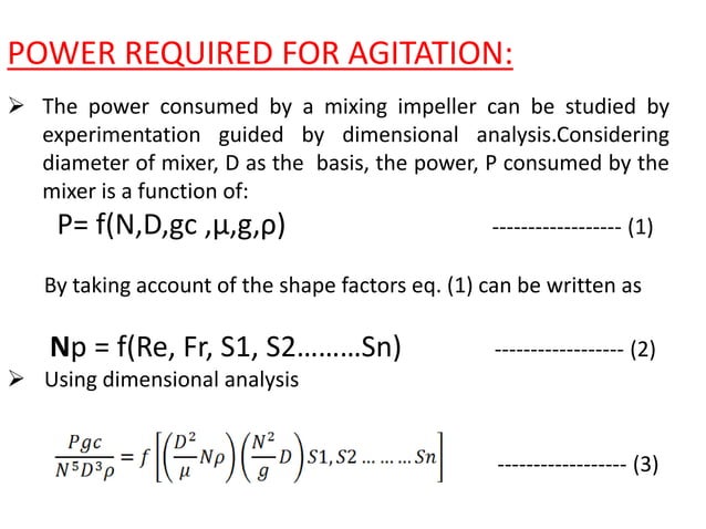 Types of agitators | PPTX | Physics | Science